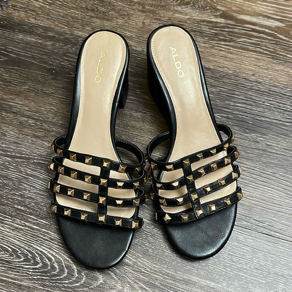 Aldo | Shoes | Aldo Studded Clogs | Poshmark